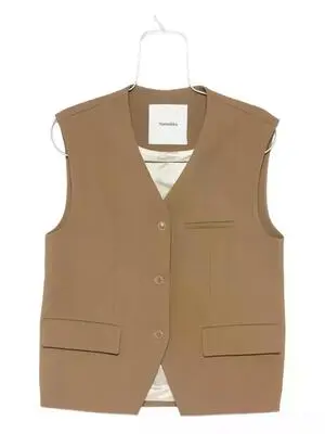 Nanushka Buttoned Sleeveless Vest