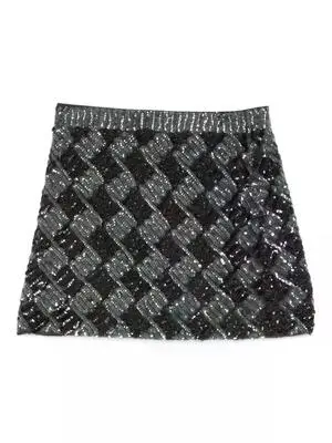 P.a.r.o.s.h Sequin-embellished Mini Skirt