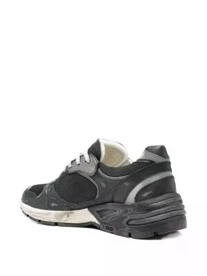 GOLDEN GOOSE Dad-star Leather Sneakers - Black