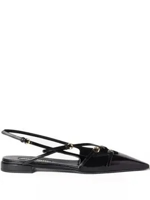 Miu Miu Pointed Toe Flats For Women