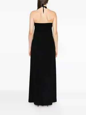 Moschino Halterneck Maxi Day Dress