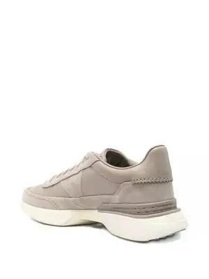 Clarks Craft Pace Leather Sneakers - Grey