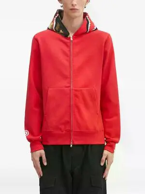 A BATHING APE Hooded Zip-up Sweatshirt