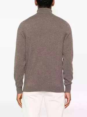 Fedeli Cashmere Turtleneck Sweater - Brown