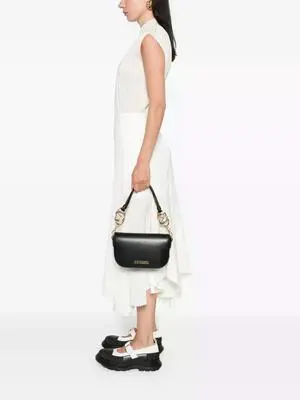 Moschino Chain-embellished Shoulder Bag - Black