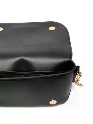 Moschino Chain-embellished Shoulder Bag - Black