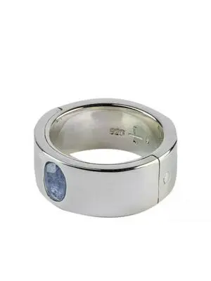 PARTS OF FOUR Sterling-sistema Tanzanite Ring