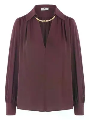 Elisabetta Franchi Collared Blouses