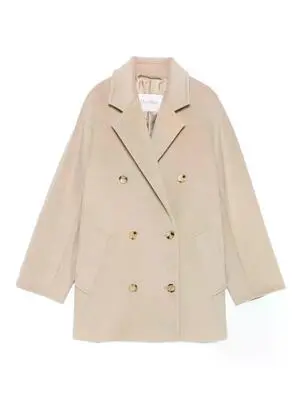 Max Mara Double-breasted Coat - Neutrals