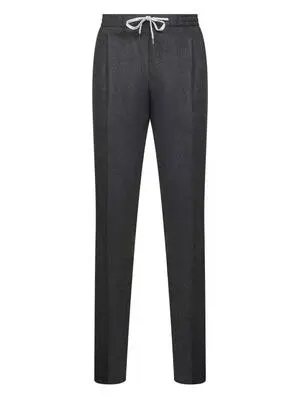PT TORINO Pleated Drawstring Trousers