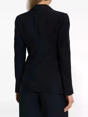 Emporio Armani Textured Wrap Blazer