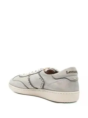 LEMARGO Perforated-detail Lace-up Slippers