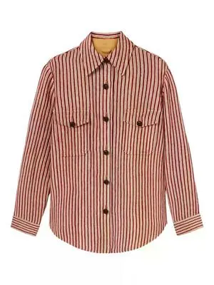 La DoubleJ Striped Button-down Shirt