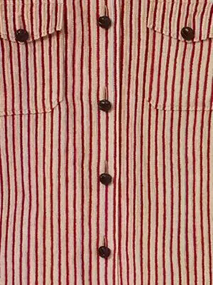 La DoubleJ Striped Button-down Shirt