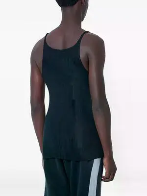 GREG ROSS Scoop-neck Ribbed Tank Top