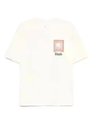 Rhude Graphic-print T-shirt - White