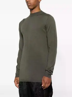 Rick Owens Lupetto High-neck Wool Sweater