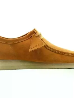 Clarks Wallabee Tumeric Suede Desert Boots