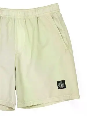 Stone Island Logo-patch Swim Shorts - Neutrals