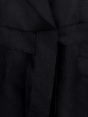 Harris Wharf London Belted Lapels Coat