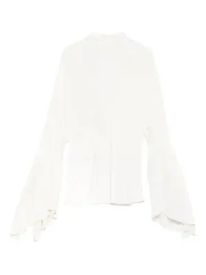 Pinko Bell-sleeve Top - White