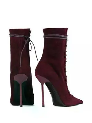 LE SILLA 120mm Colette Ankle Boots - Red