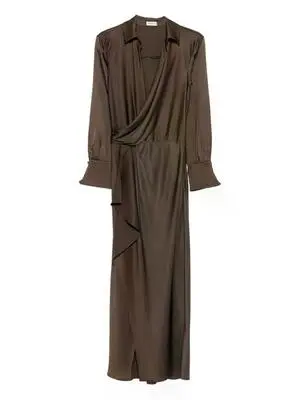 Simkhai Maxi Wrap-front Dress