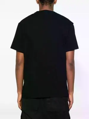 Alexander McQueen Skeleton-print Cotton T-shirt - Black