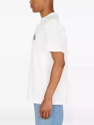 SOULLAND Tilting Logo-print T-shirt