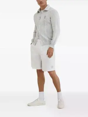 Brunello Cucinelli Cable-knit Cardigan - Grey