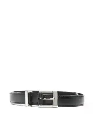 Khaite Manhattan Leather Belt - Black
