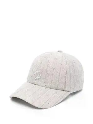 Maje Embellished Baseball Cap - Grey