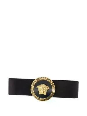 Versace Medusa Head Barrette - Black
