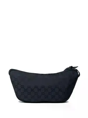 Gucci Nexus Gg Motif Cross Body Bag - Black