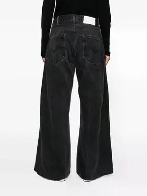 E.L.V. DENIM Panelled Embellished Jeans