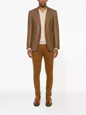 Fedeli V-neck Cashmere Sweater - Neutrals