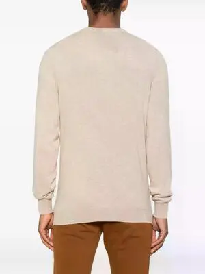 Fedeli V-neck Cashmere Sweater - Neutrals