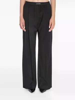 Loewe Elasticated-waistband Pleated Trousers