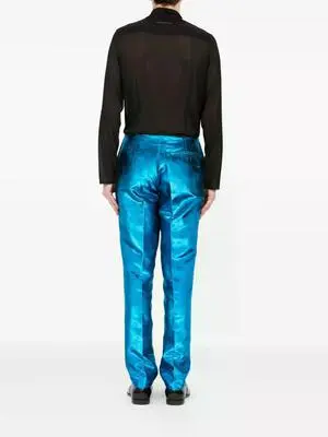 MAISON MARGIELA Metallic-finish Tailored Trousers