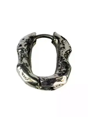 PARTS OF FOUR Sterling-silver Deco Earring - Grey