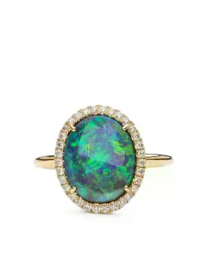 Green Opal Rings