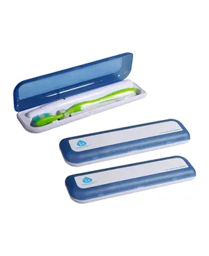 PURSONIC 3-pack Portable Uv Toothbrush Sanitizer Bundle Â Compact Protection For A Cleaner Smile - White
