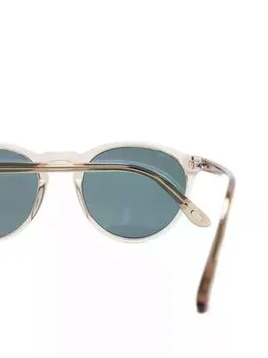 TOM FORD Aurele Round Frame Sunglasses