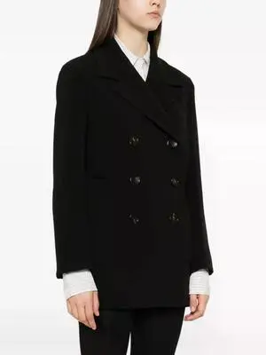 Max Mara Double-breasted Blazer - Black