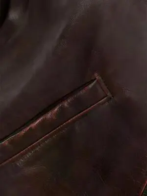 Prada Printed Leather Jacket