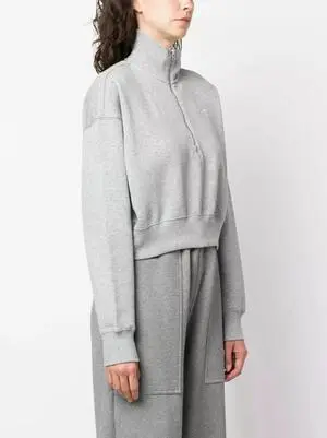 Nike Phoenix Cropped Zip-up Sweatshirt