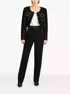 Cinq À Sept Olga Studded Cropped Jacket