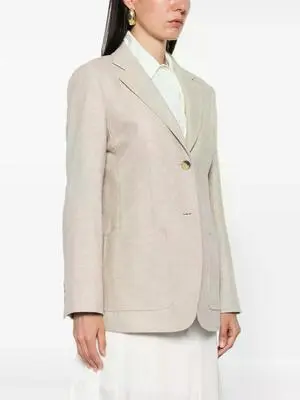 Max Mara Single-breasted Blazer - Neutrals