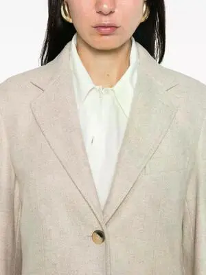 Max Mara Single-breasted Blazer - Neutrals
