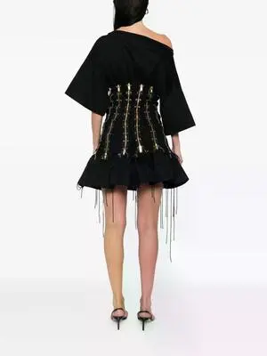 Undercover Zip-detail Mini Dress